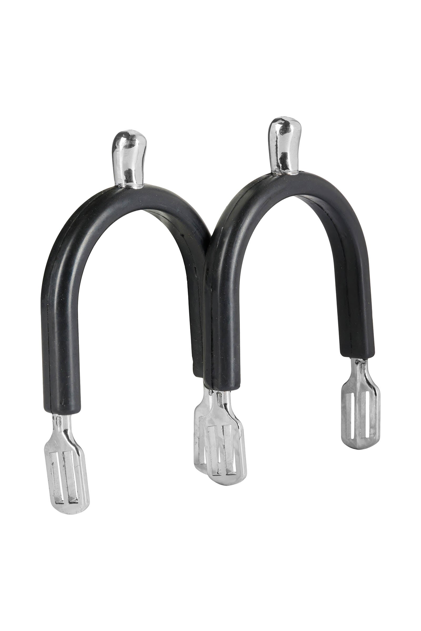 Women´s Spurs, Covered With Rubber + Straps Black 20 – horze