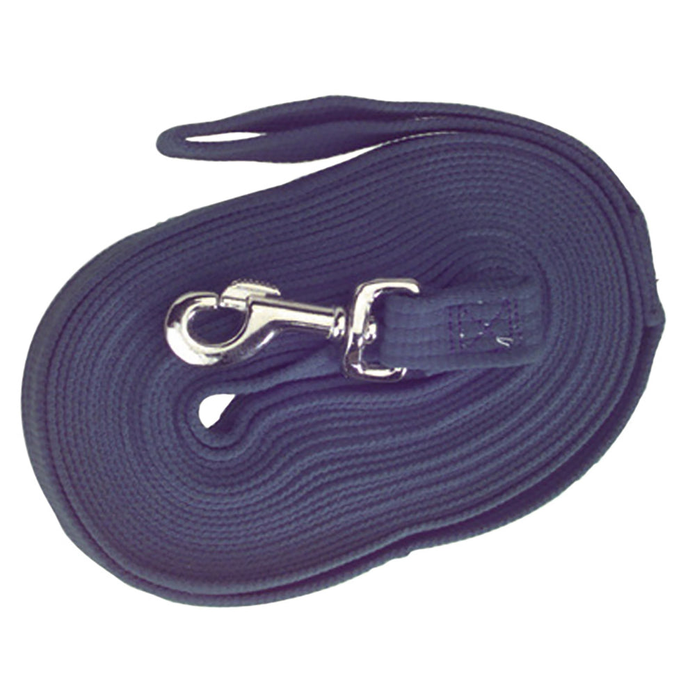 Soft Feel Lunge Rein 9m Dark Blue 9 m – horze