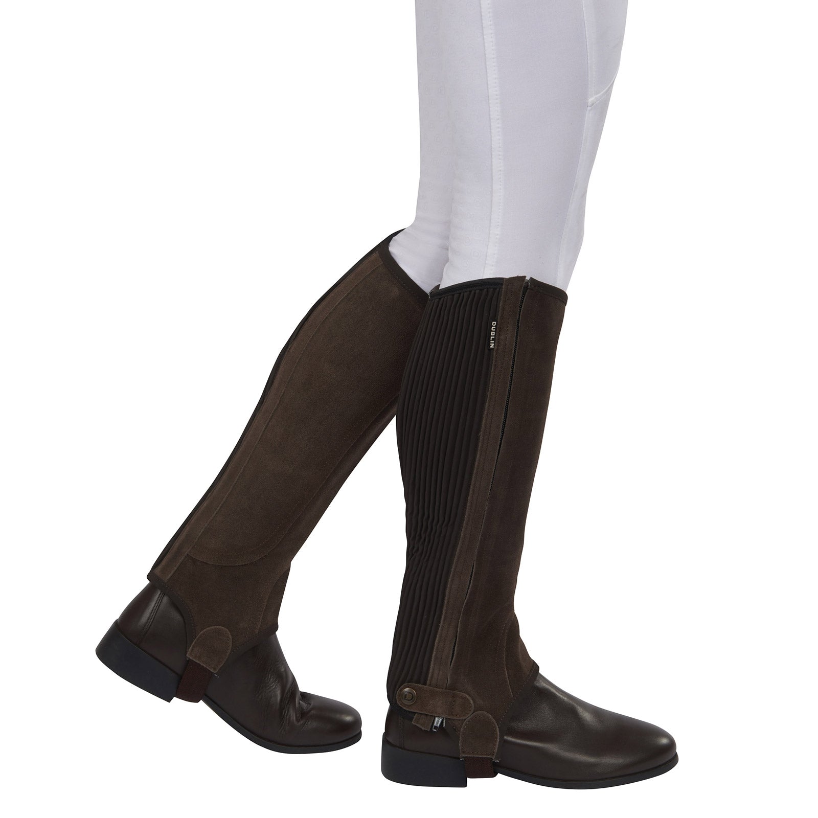 Suède Minichaps Brown XS – horze