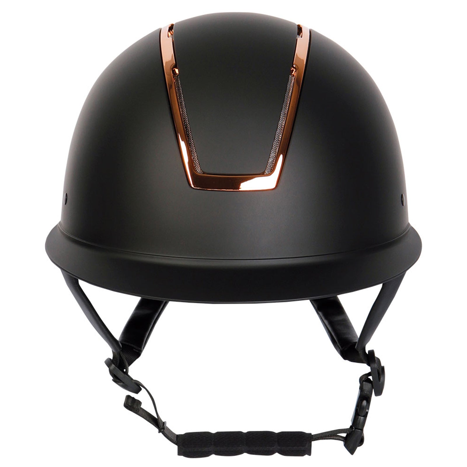 Safety Helmet Royal Matt Black/Rose Gold 52-54 – horze