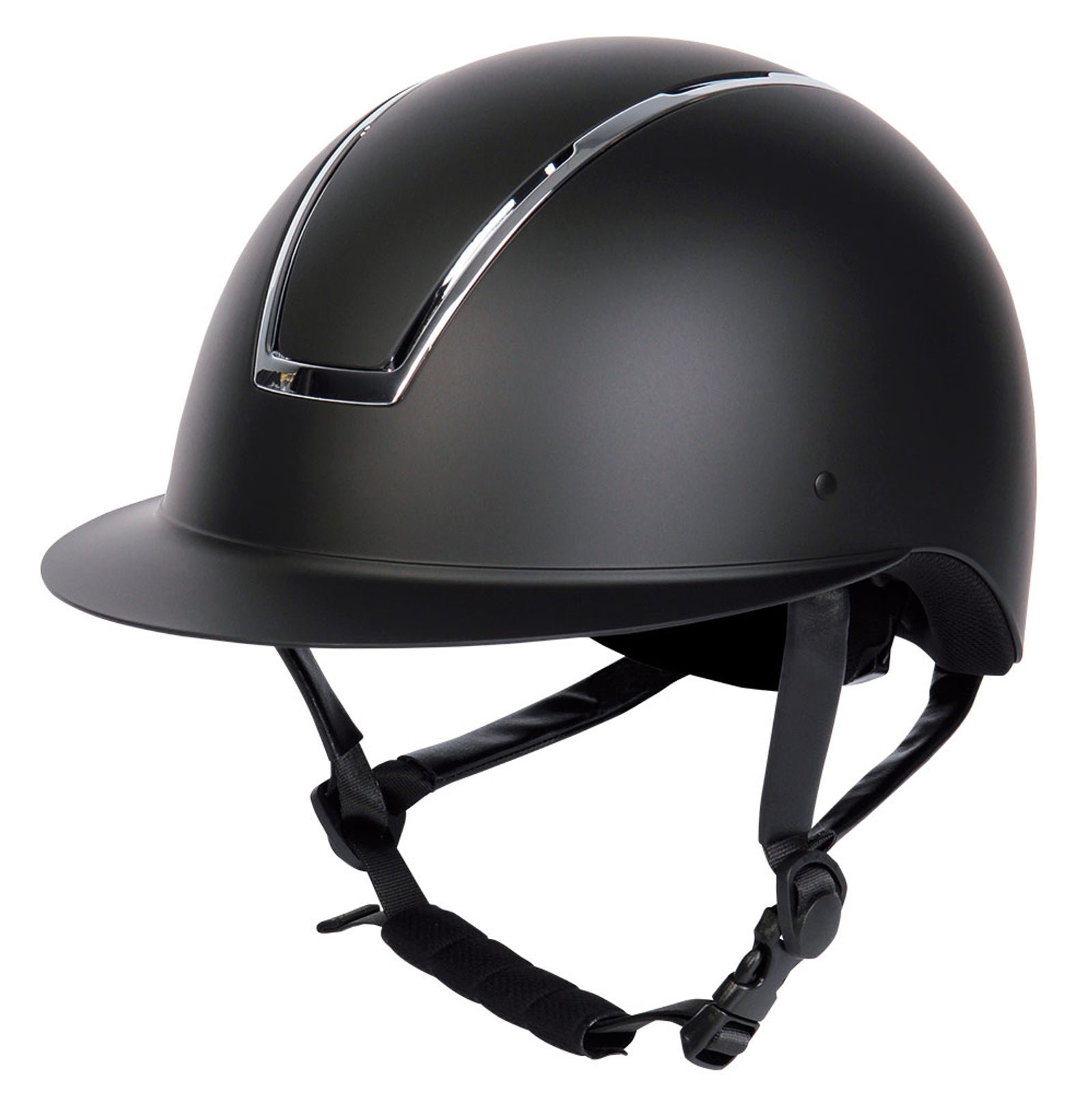 Safety Helmet Royal Matt Black/Silver 52-54 – horze