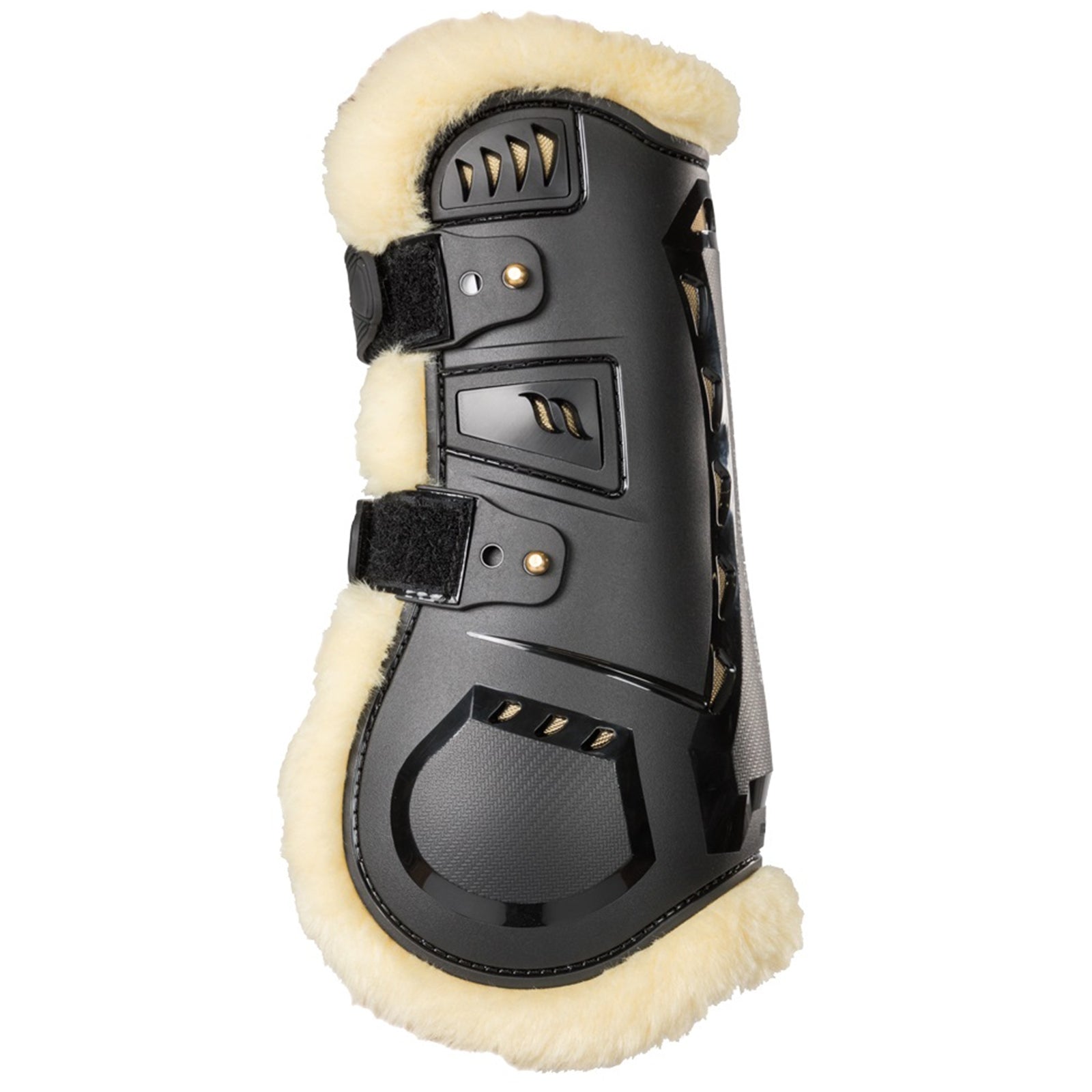 Back on Track AirFlow Fur Tendon Boots Black 00F – horze