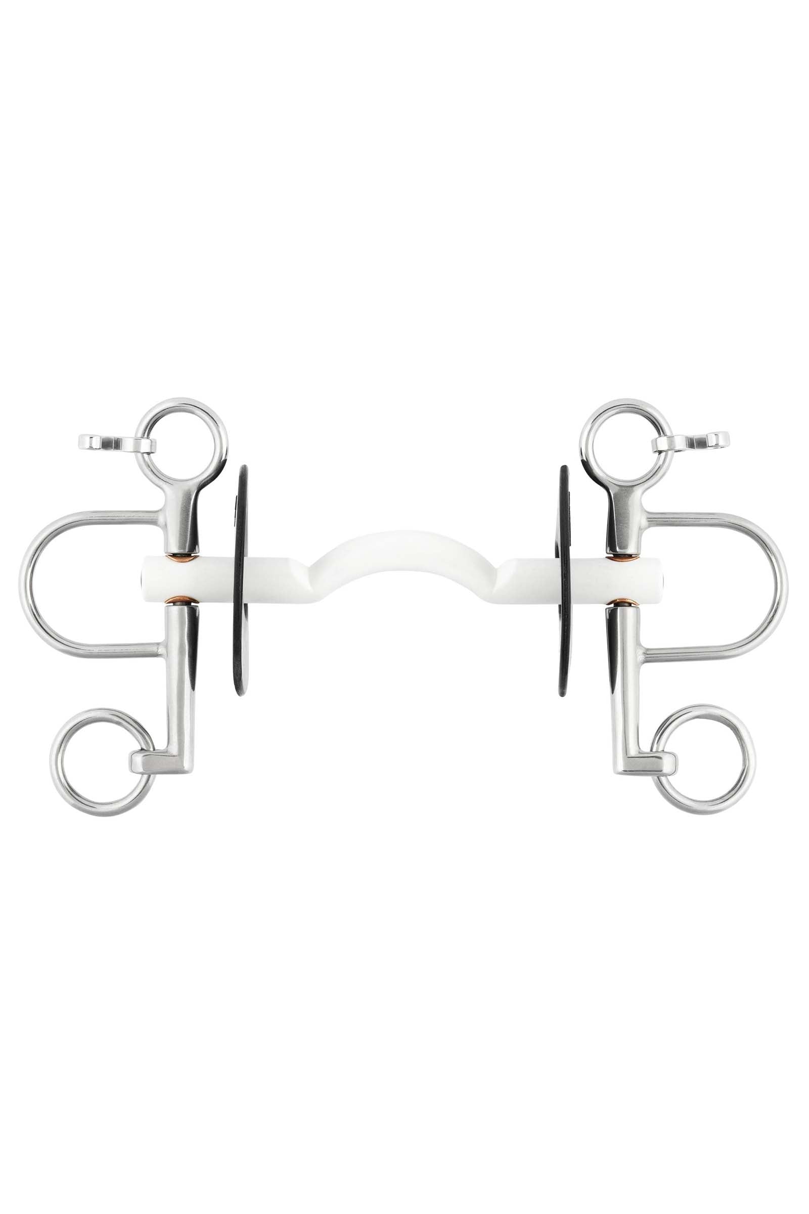 Nathe Pelham Hard Mullen Mouth met Port, 15mm, 5,5cm scharen Silver 11 ...