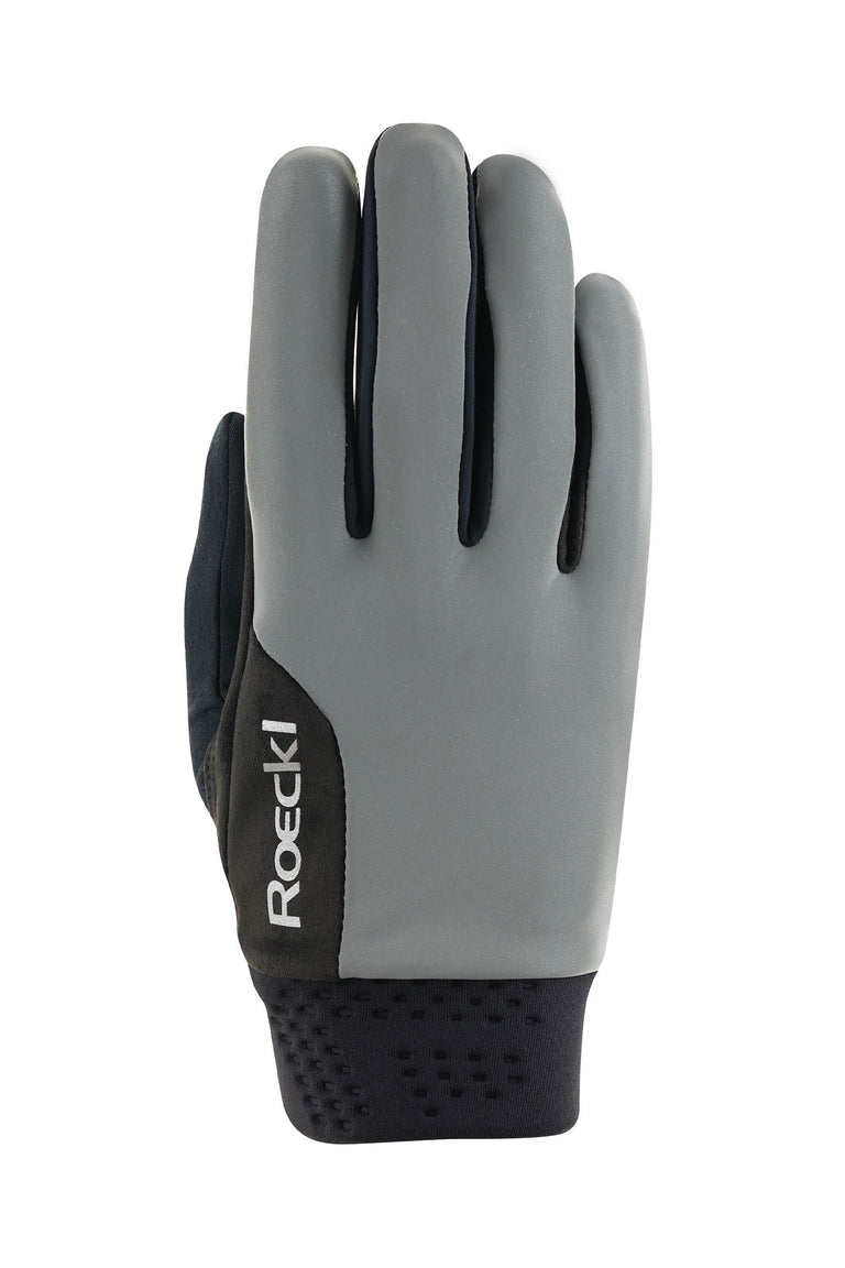 Wolfach Riding Gloves Silver Reflective 7 – horze