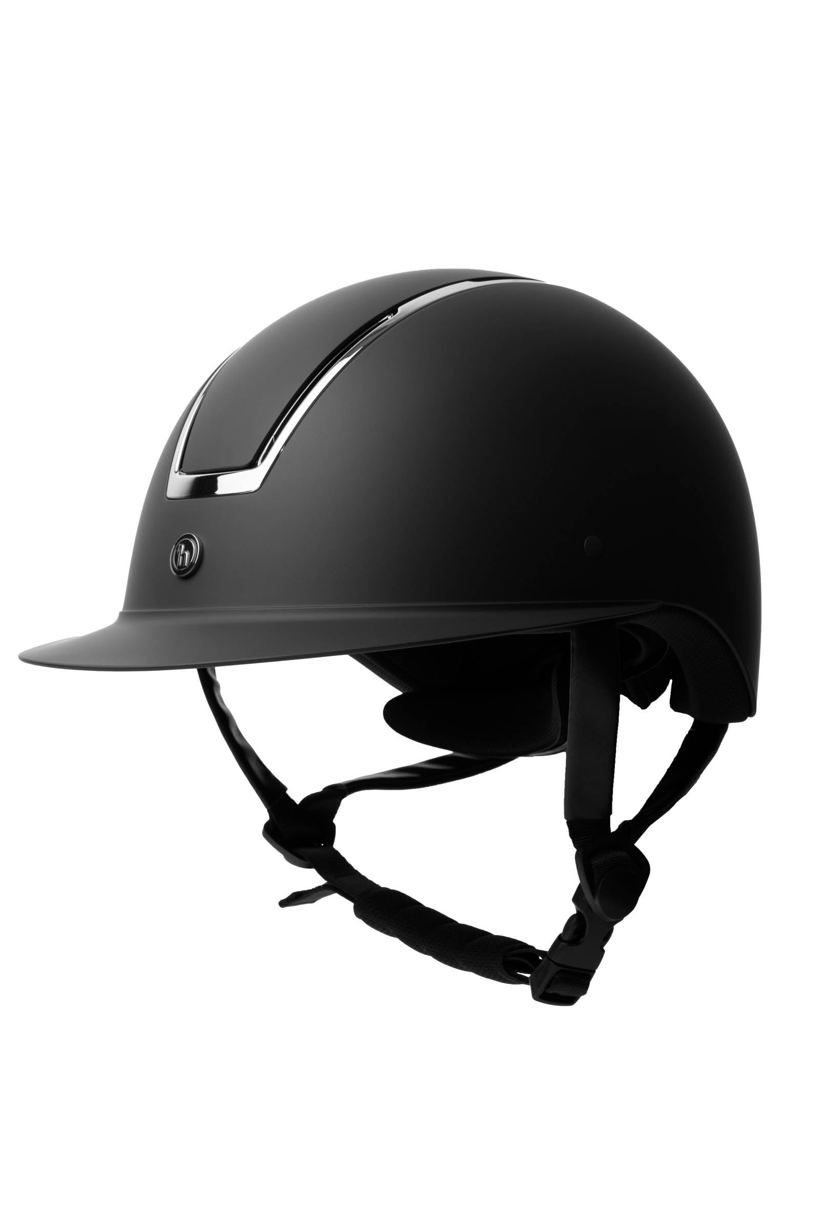 Horze ALTITUDE Riding helmet Zwart/Staal – horze