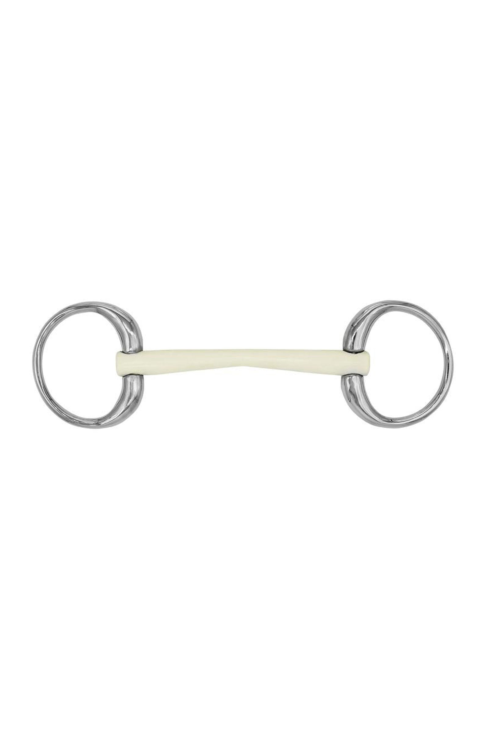 Duo olijvenkopbit, stang 16 mm, kunststof Metall 110 mm – horze