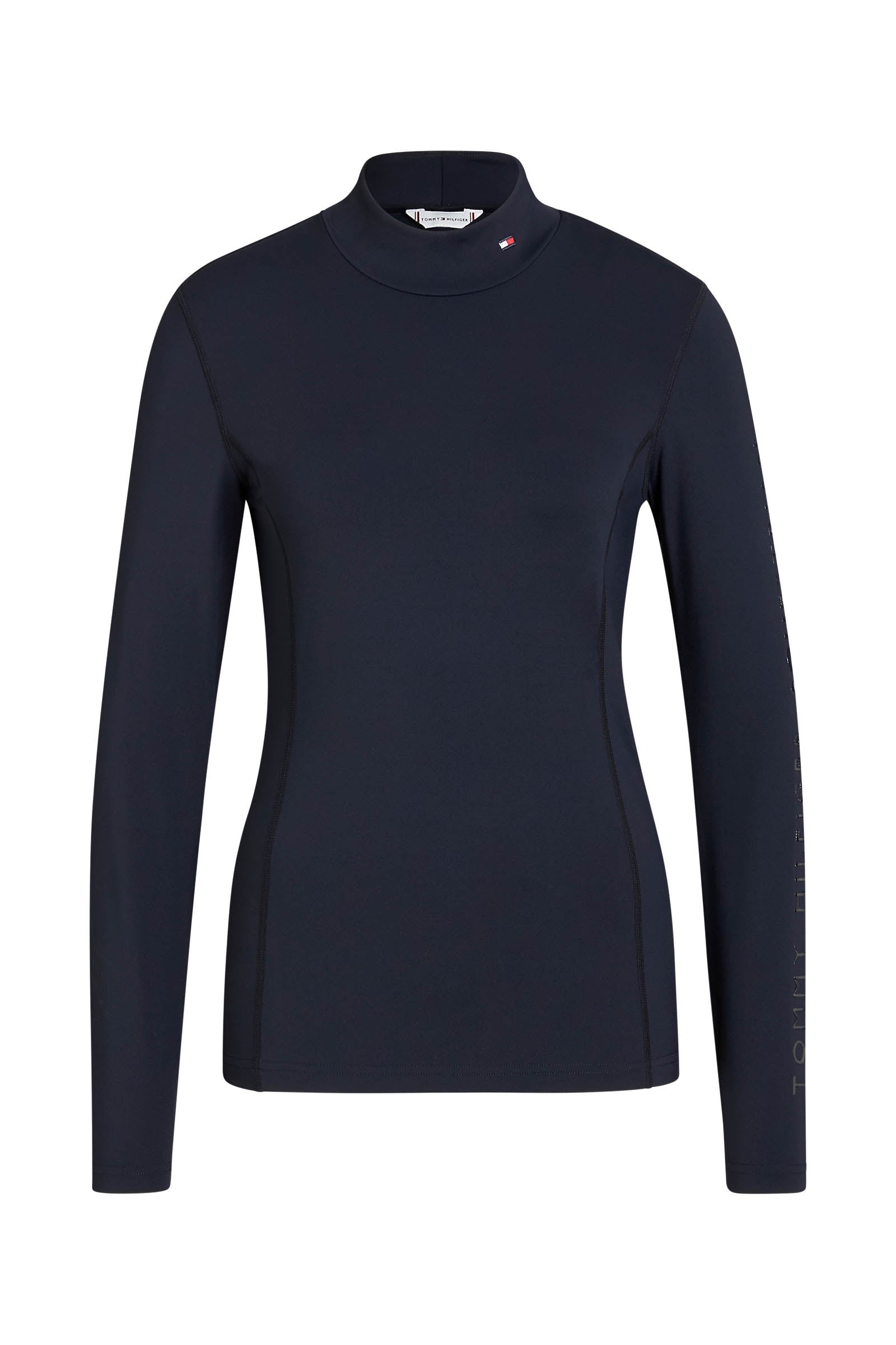 Tommy Hilfiger Equestrian Ava Women's High Neck Baselayer - Desert Sky ...