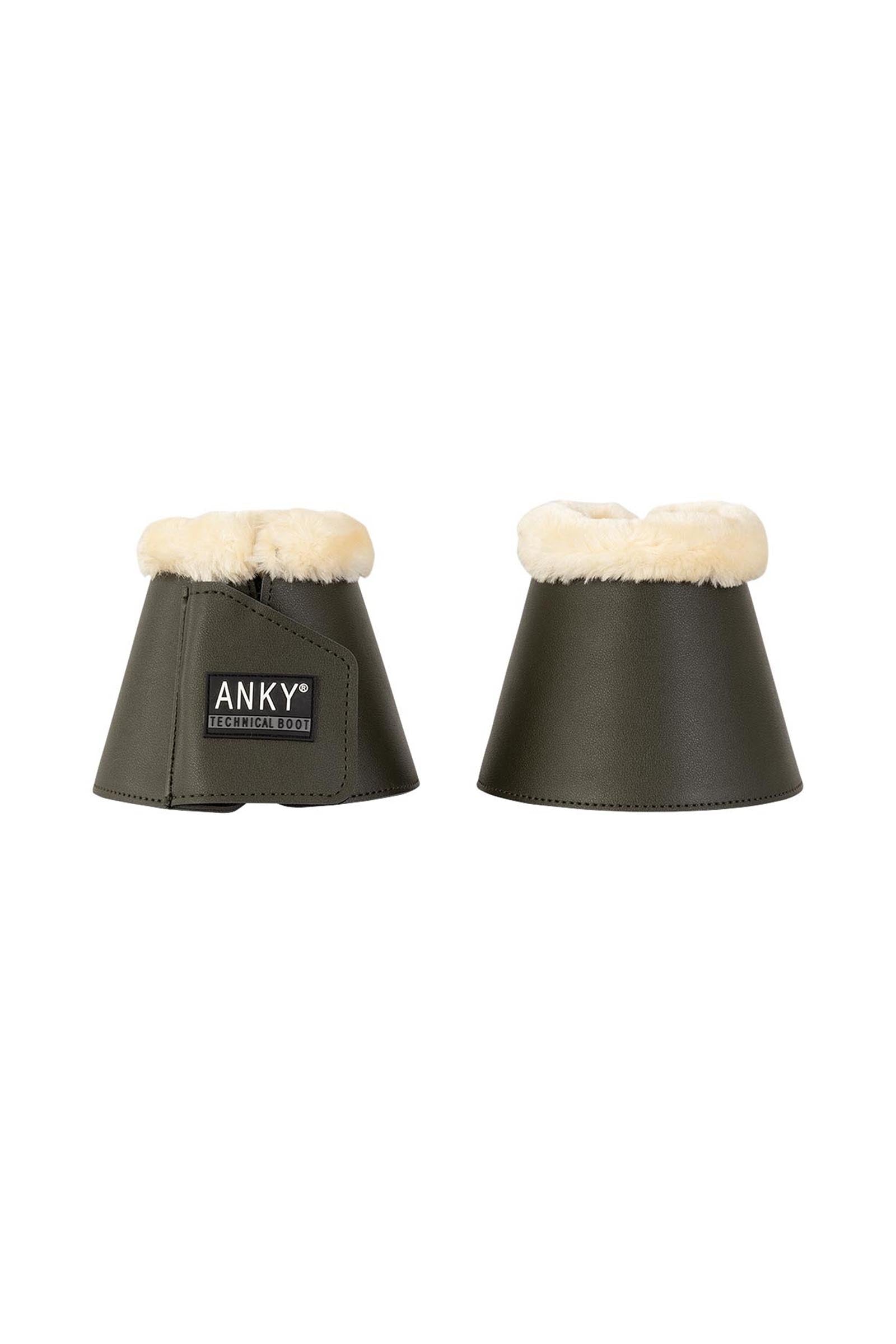 ANKY Bell Boots With Neoprene Lining & Faux Fur Dark Olive M – horze