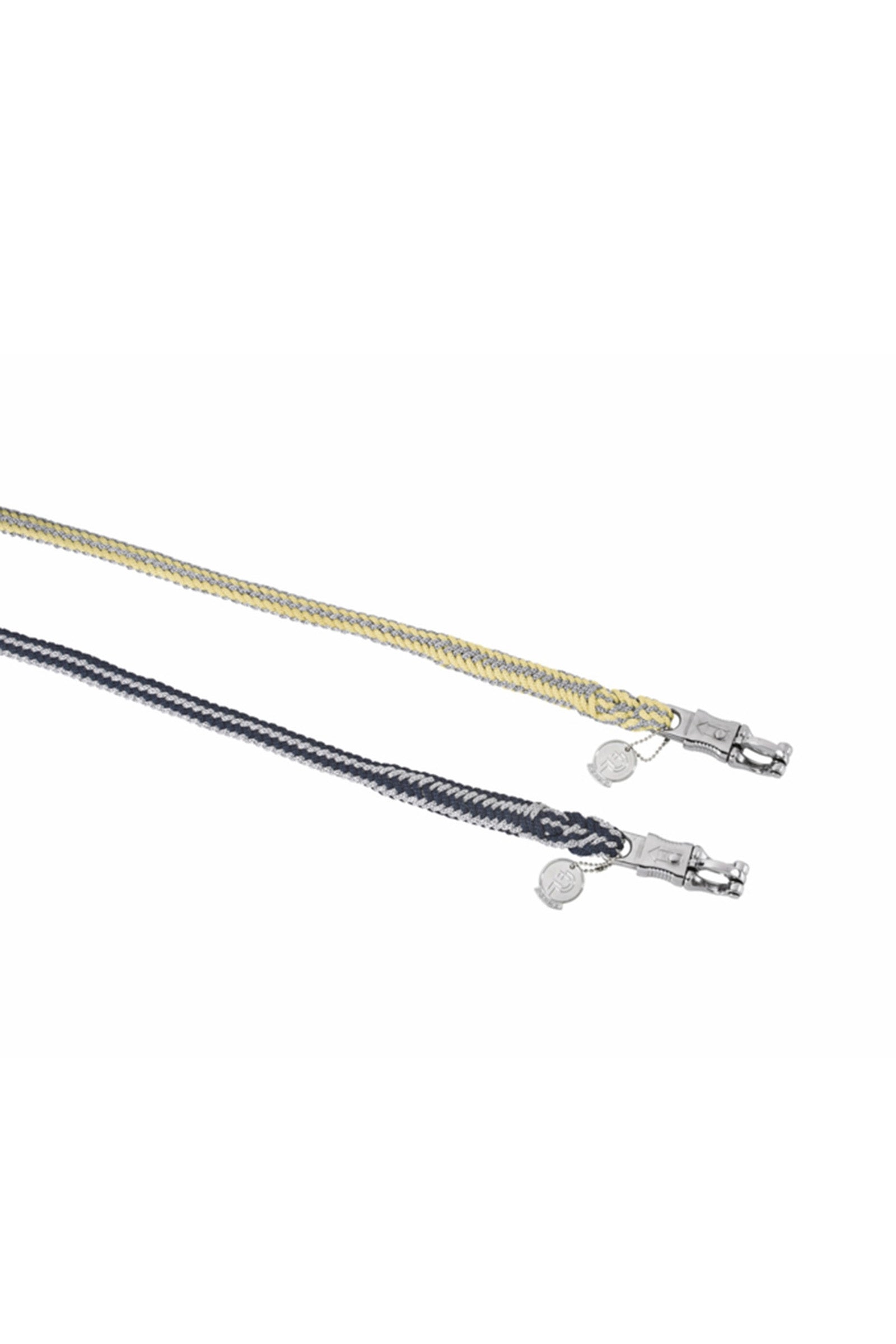 Platinum Pure SS23 Duralastic Panic Rope Yellow/Silver One Size – horze