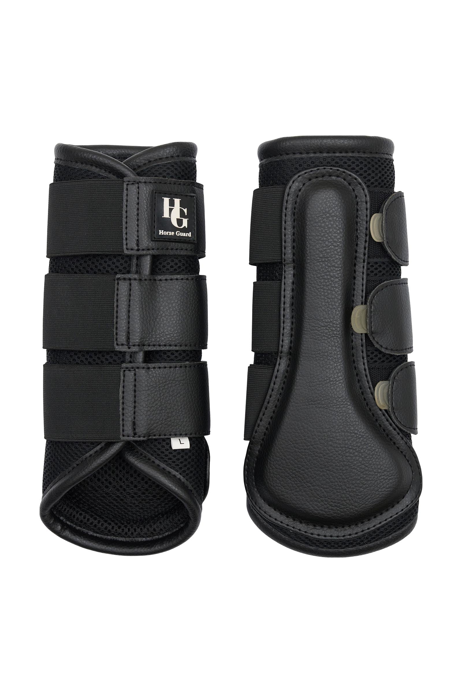 HorseGuard Timothy Mesh Dressage Boots Black M – horze