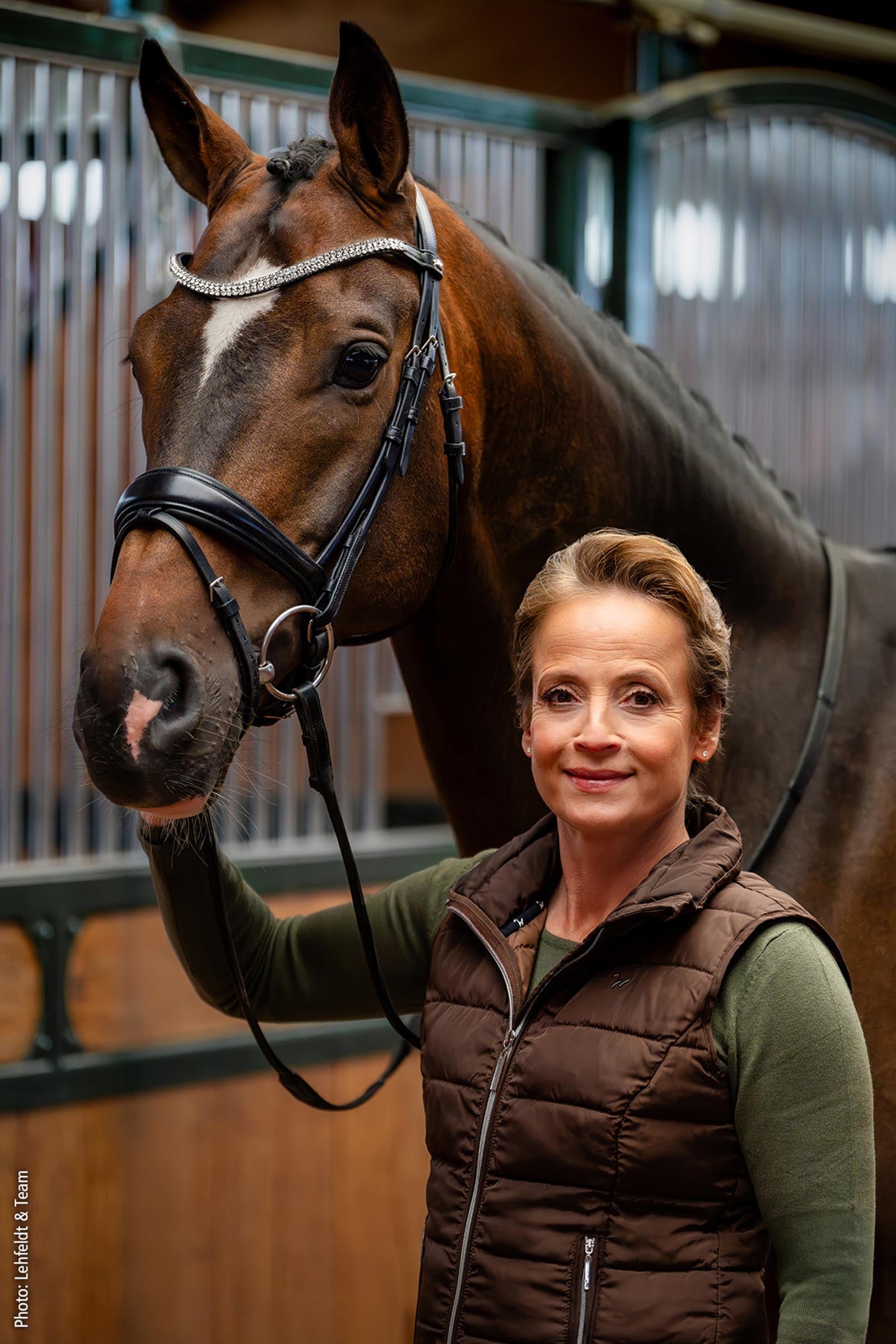 Johnny Bridle - Isabell Werth Collection black/silver C – horze