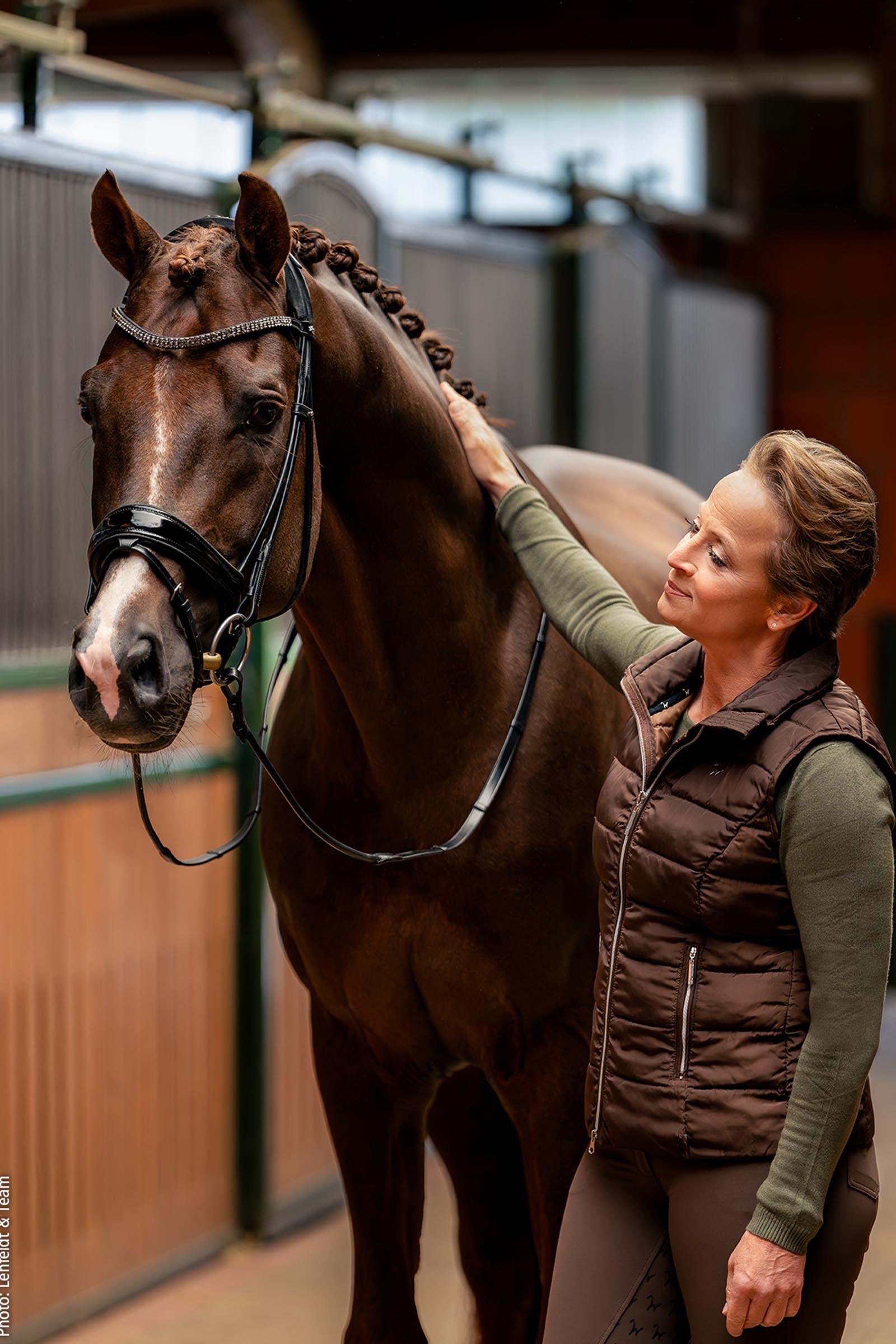 Satchmo Bridle - Isabell Werth Collection black/patent/silver C – horze